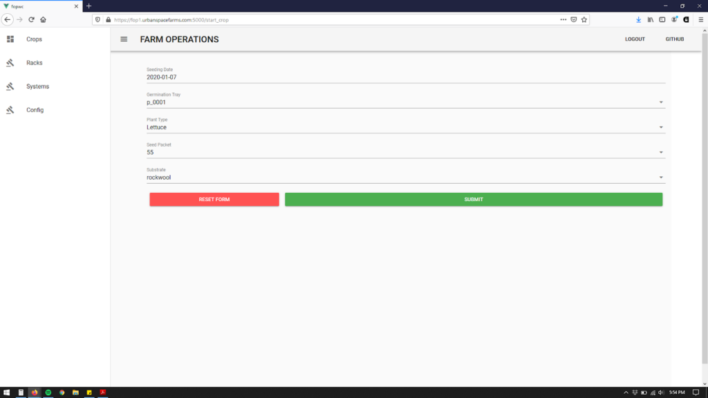 Final report for FNC19-1162 - SARE Grant Management System